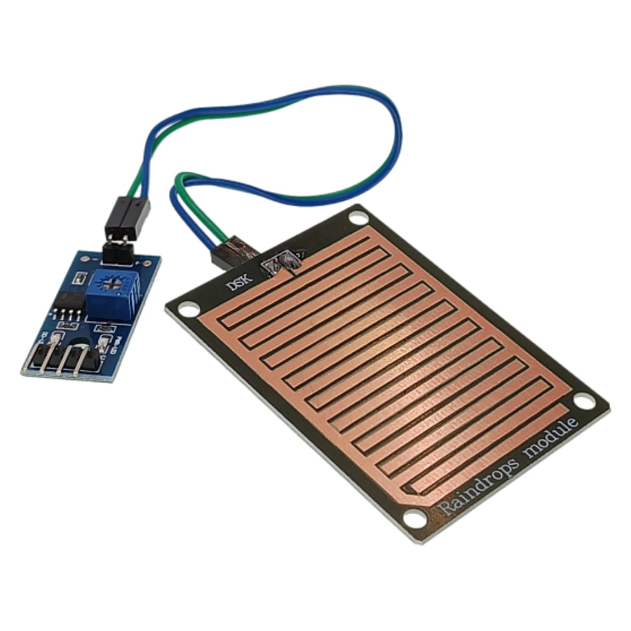 FC-37 rain sensor - water detector for Arduino