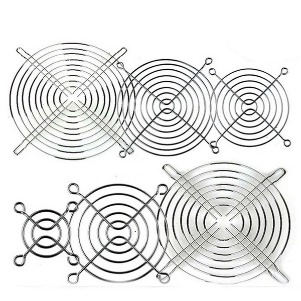 Fan guard - 40mm - chrome grille - grill | ABC-RC Shop