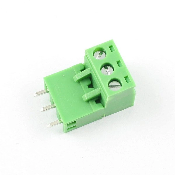 KF2EDG 3 pin detachable terminal strip 15EDG - 3.5mm raster - male and ...