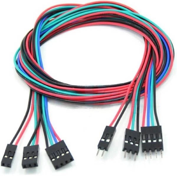 4-pin 70cm F-M wires for RepRap 3D printer sensors | ABC-RC Shop