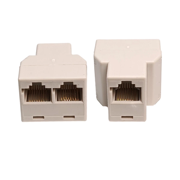 RJ45 network cable splitter - 1 socket to 2 RJ-45 sockets | ABC-RC Shop