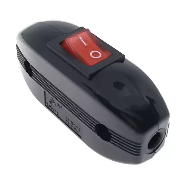 Cable switch - pass-through - ON/OFF - lamp switch