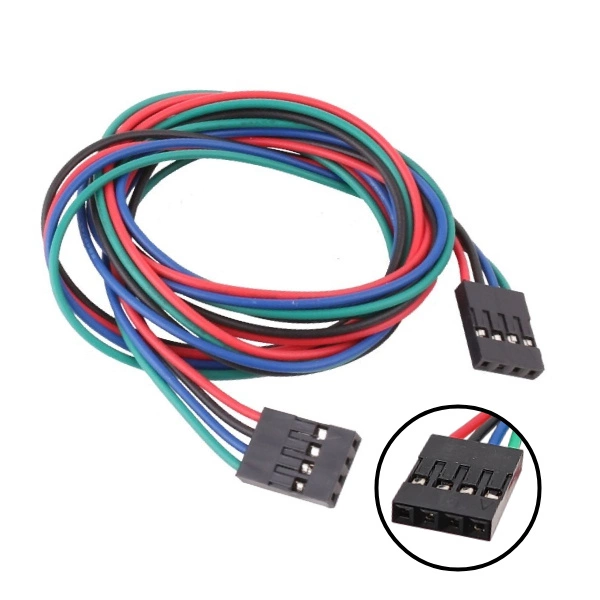 4-pin 70cm F-F cables for printer sensors