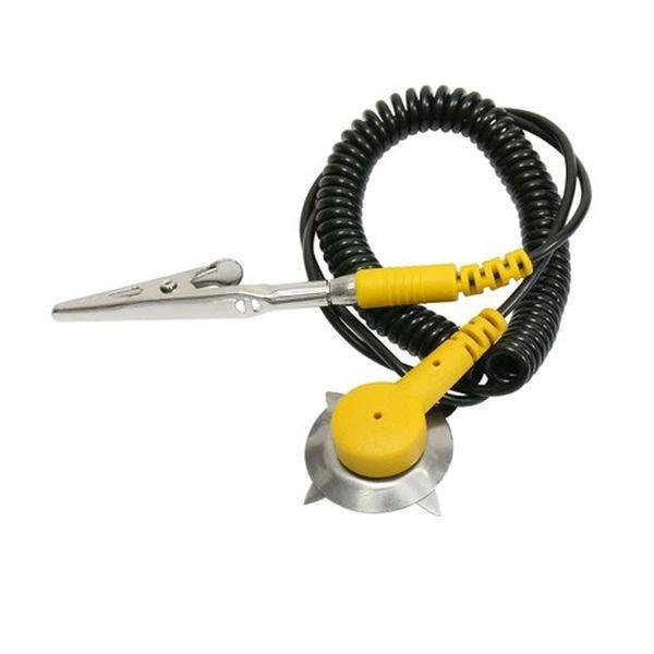 ESD mat clip grounding cable - grounding for anti-static mats | ABC-RC Shop