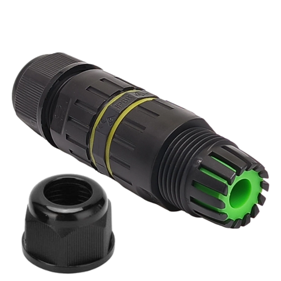 M20 3PIN cable connector - snap-fit - IP68 hermetic socket - isolation ...