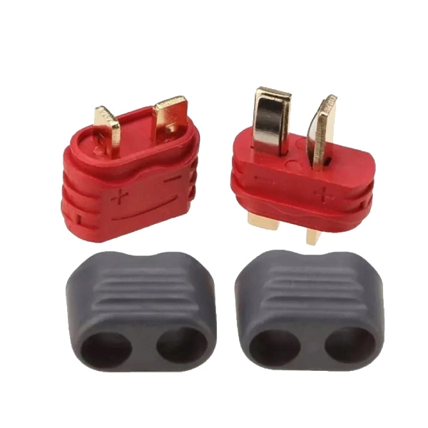T-plugs (DEAN) with shield - Dean Connector - 1 pair - Amass